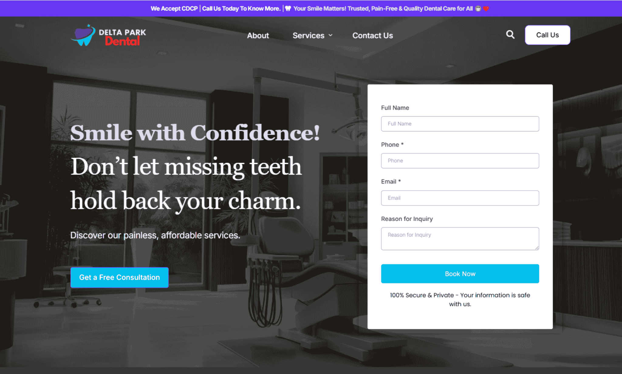 Delta Park Dental Case Study - Link Lumin